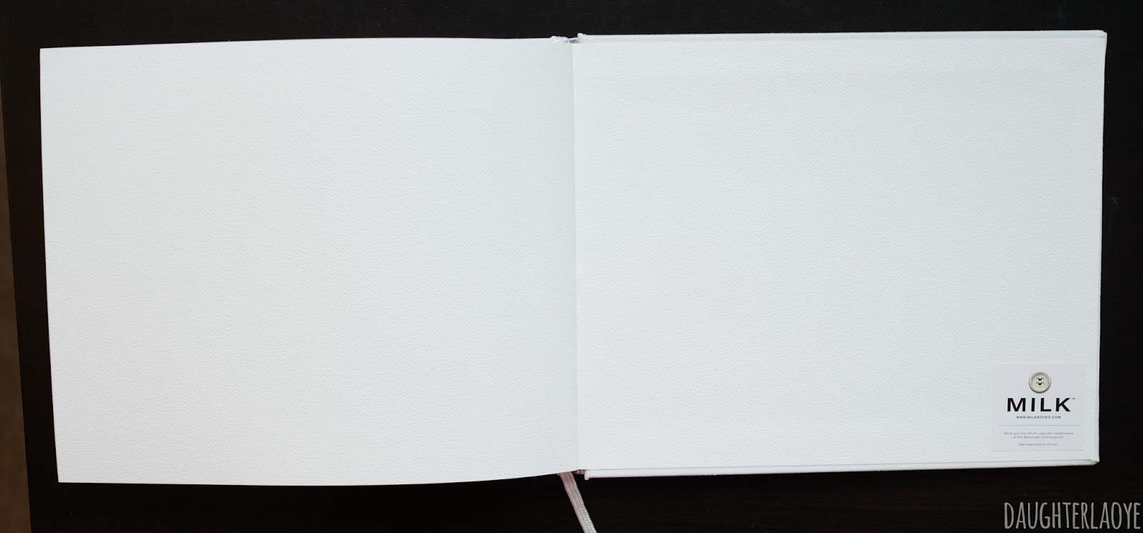 Daughter Lao Ye: Photobook Review: MILK Photo Book (Paper)