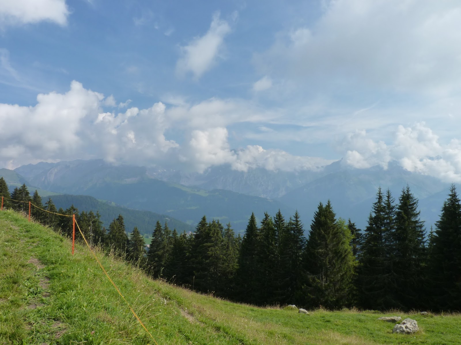Wandeltoertjes: Van Les Bouquetins over La Truche en Chesières naar Villars