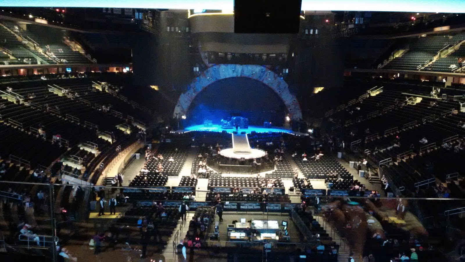 The Krude Experience - Angus, Axl, and Bar Seating at MSG