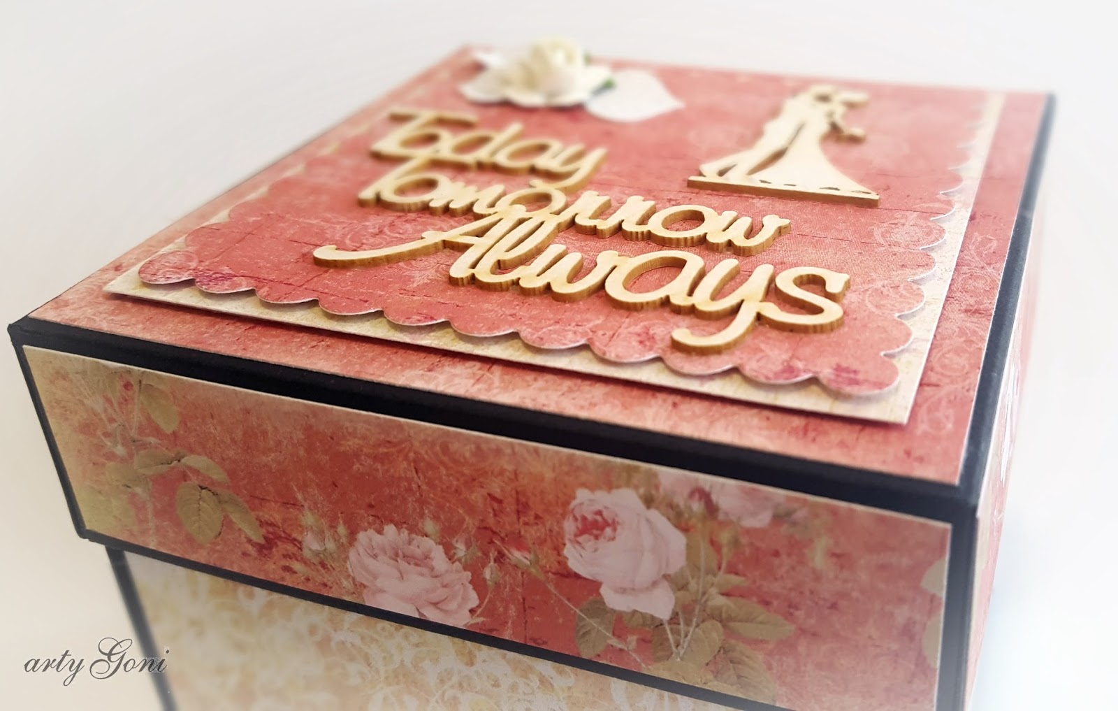 FILIGRANKI: Ślubny Exploding Box / Exploding Box for a wedding