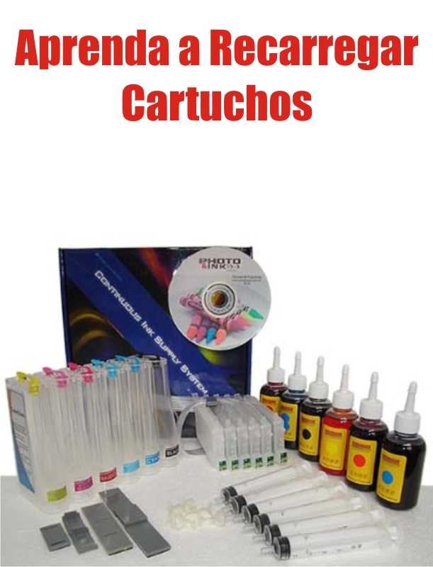 freebaixaqui: CURSO BÁSICO DE RECARGA DE CARTUCHOS
