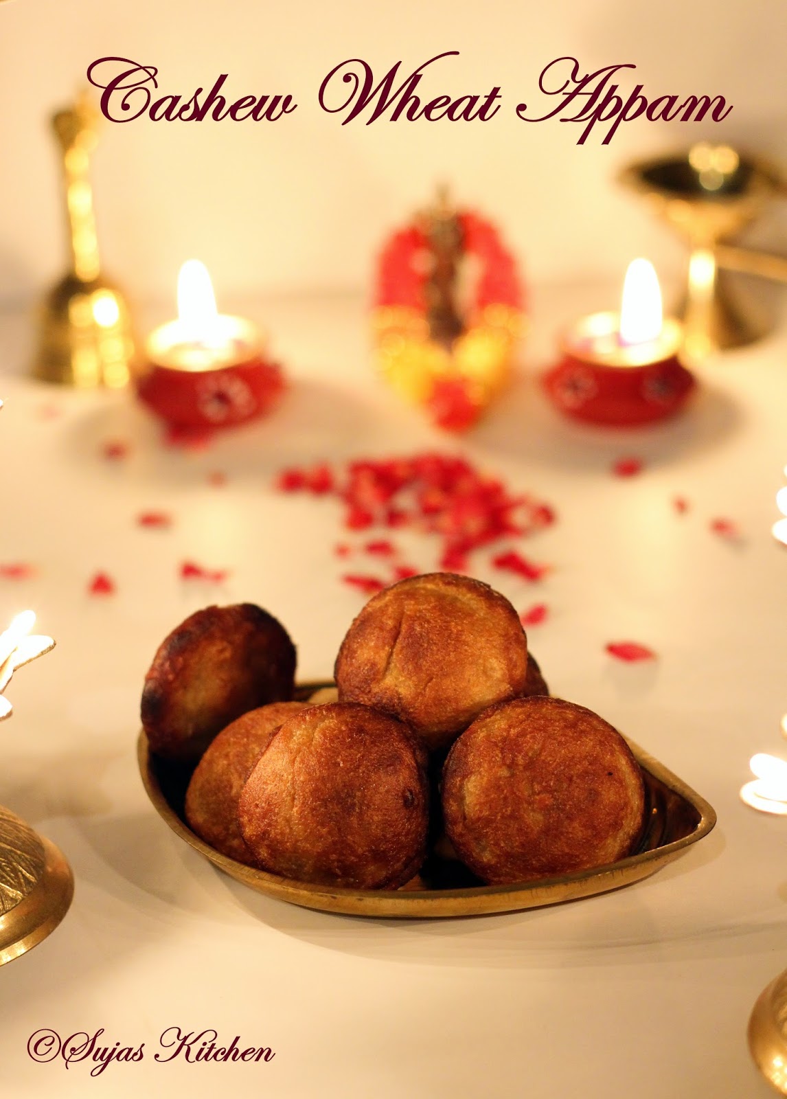 Sujas Kitchen: Cashew Wheat Appam