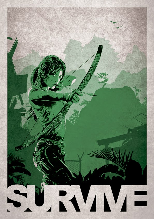 The Geeky Nerfherder: Cool Art: Video Game Posters by Alex Ramallo