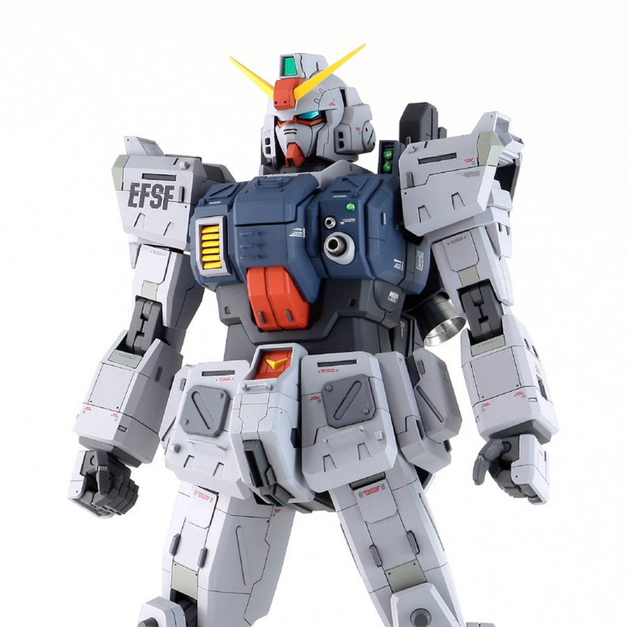 Custom Build: MG 1/100 RX-79 [G] Gundam Ground Type "Detailed"