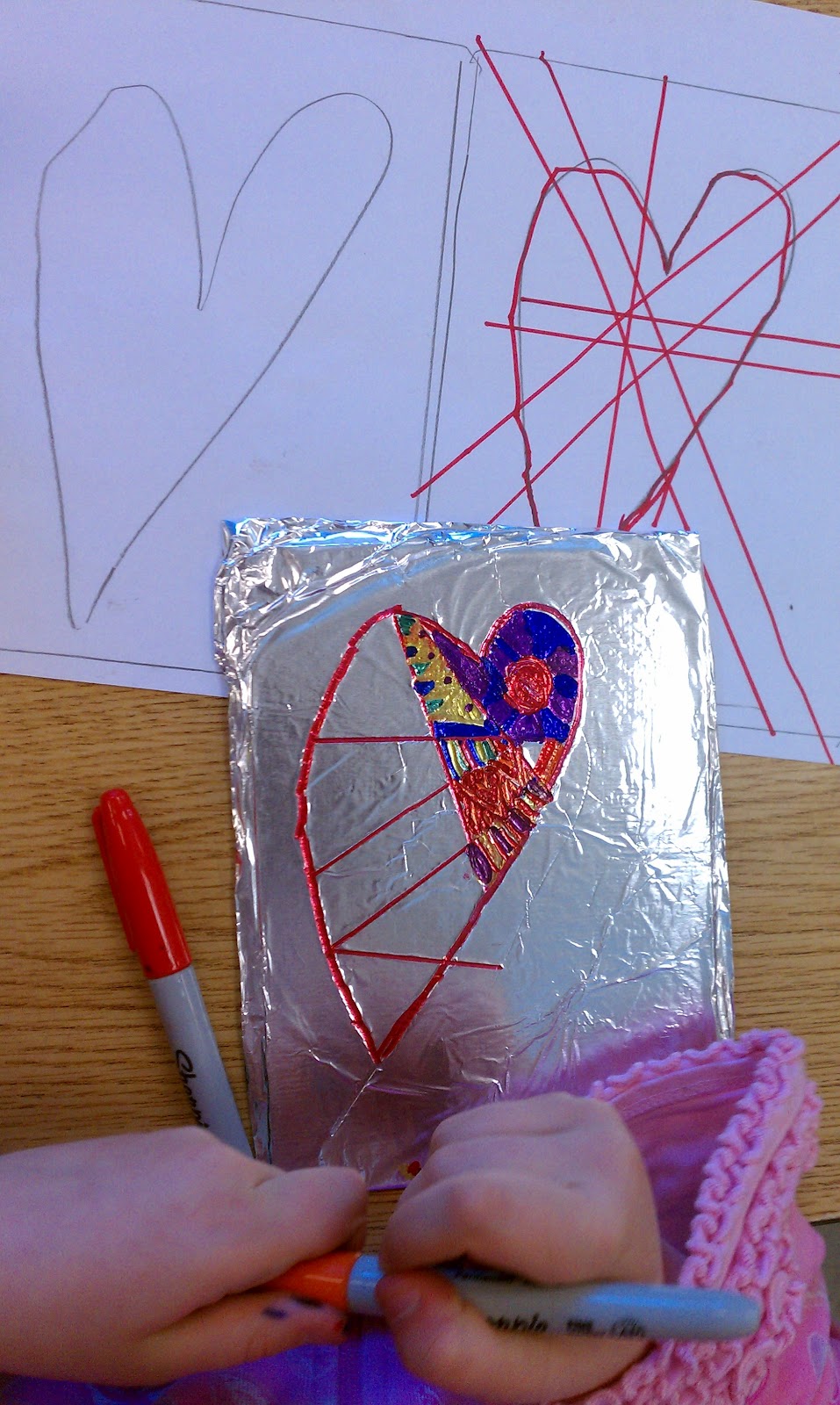 Art Rocks!: 1st Grade: Jim Dine Hearts