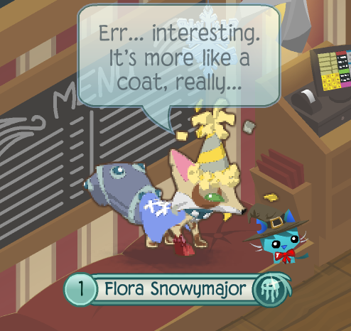 Juniper's Animal Jam Grove: Rare Snowflake Cape