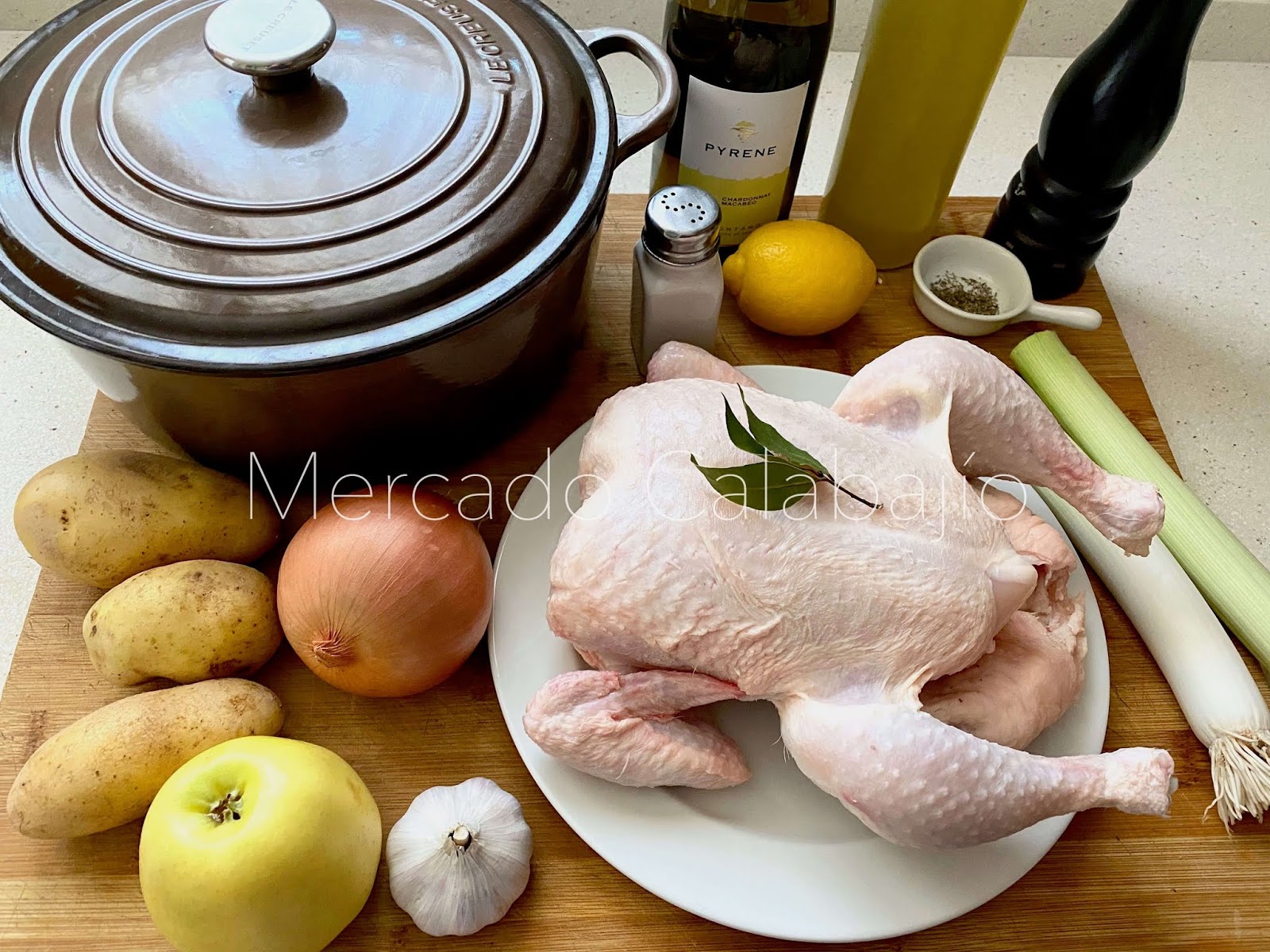 Receta de pollo en cocotte ¡sale estupendo! | Mercado Calabajío