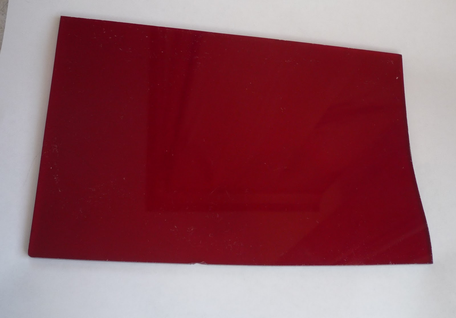 Medieval Glass Painting: Red Rose Project - first project