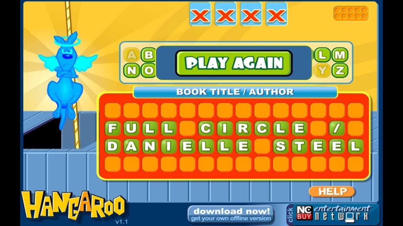 Game Jadul Tebak Kata Yaitu Game Hangaroo - D'Game 37 - Danytrikusuma