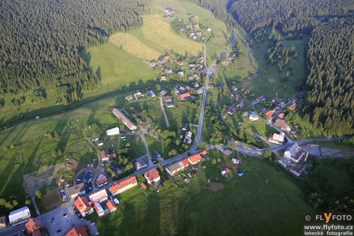 FLyFOTO letecká fotografie a video: Kvilda