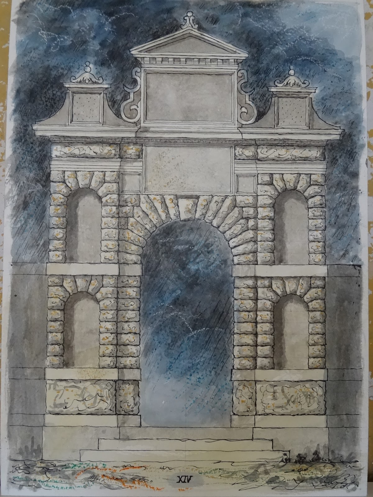 something of the chameleon: Own work: The Rustiche of Sebastiano Serlio XIV