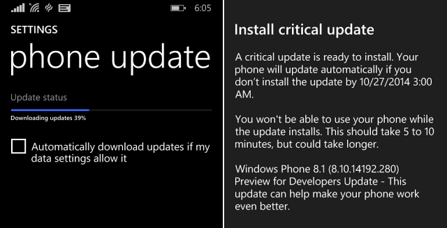 Window critical updates - pharmacygross