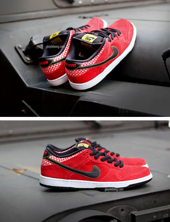 THE SNEAKER ADDICT: 2013 Nike SB “Firecracker” Dunk Low Sneaker ...