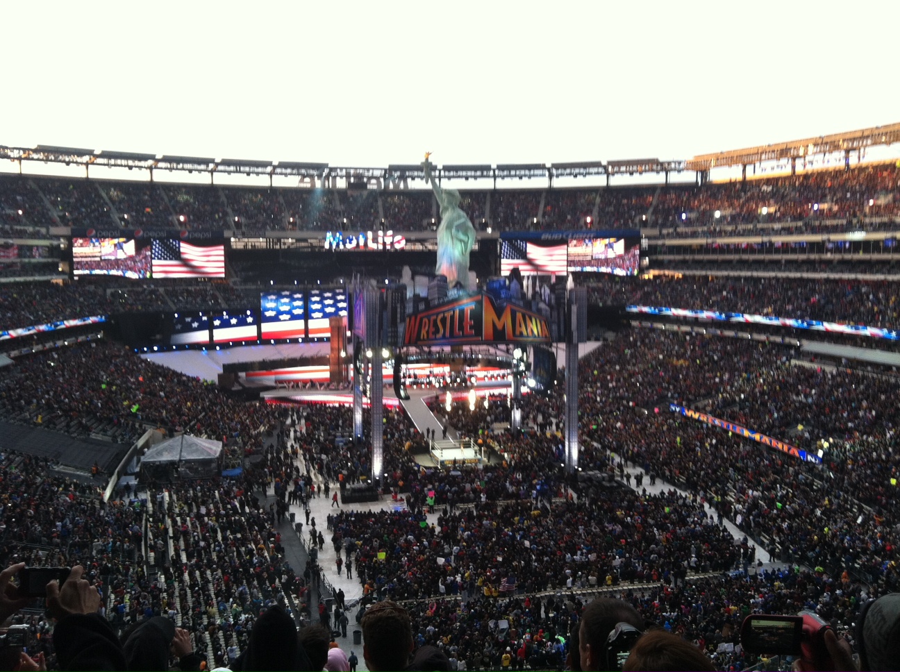 Metlife Stadium Wrestlemania 29 Setup