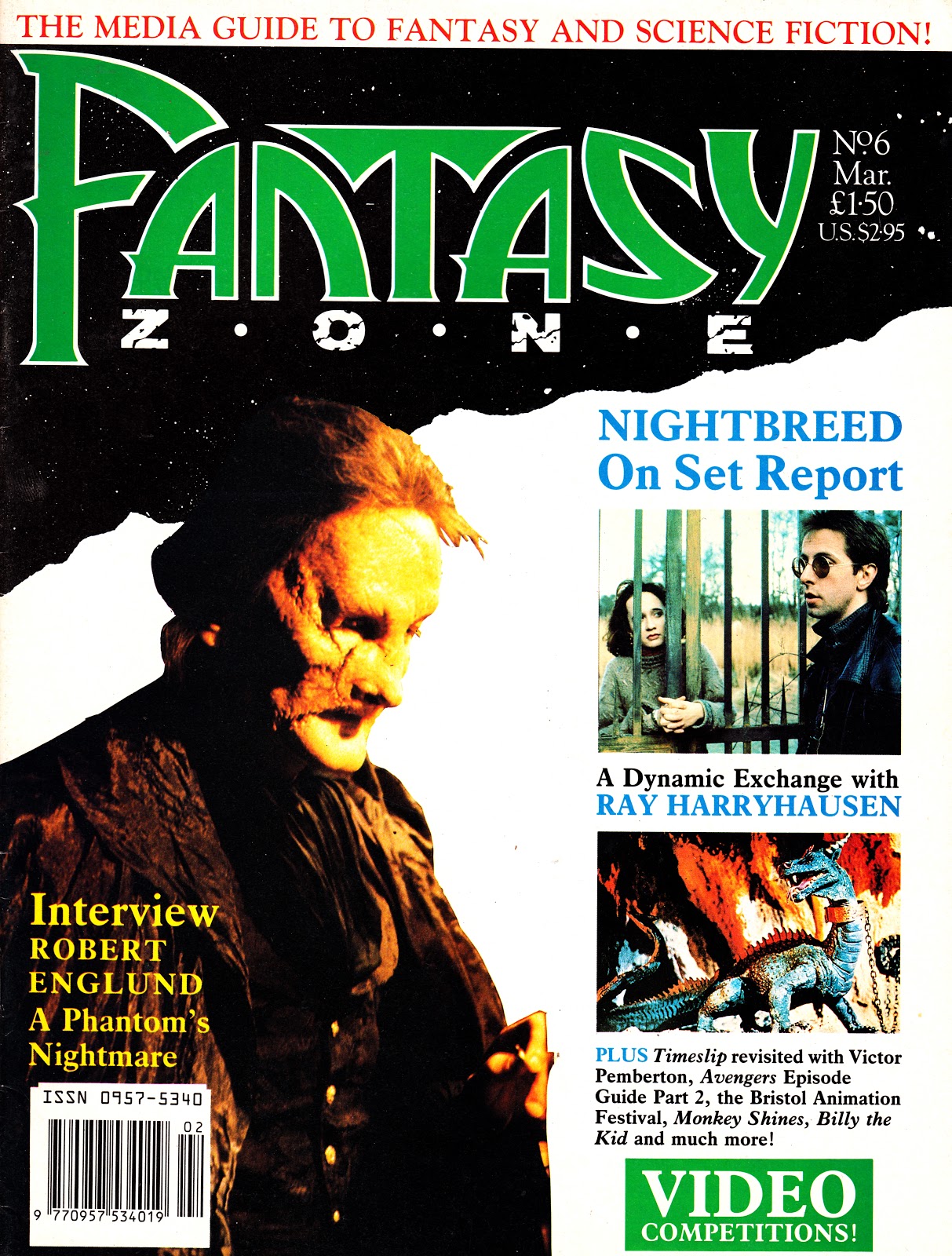STARLOGGED - GEEK MEDIA AGAIN: 1989: FANTASY ZONE MAGAZINE (Marvel UK)