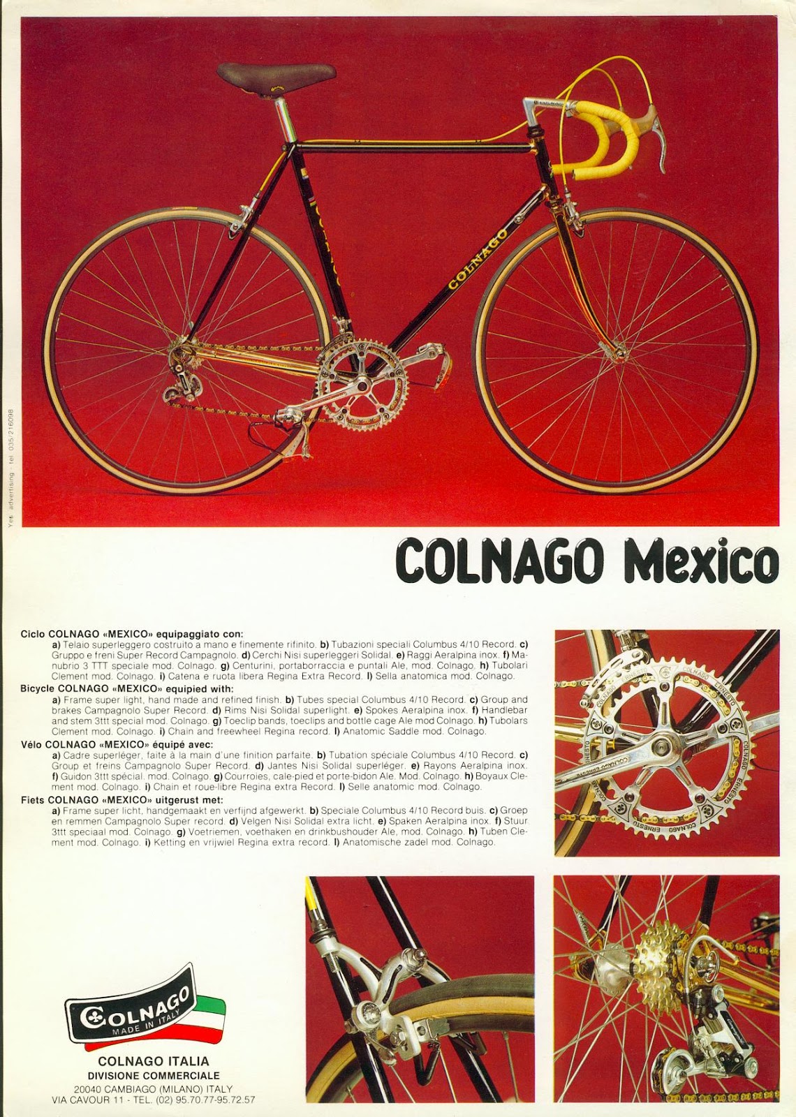CATALOGUES COLNAGO: COLNAGO 1979