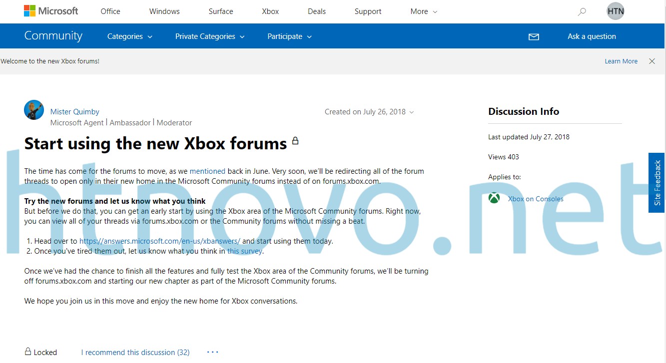 [Disponibile in altri paesi] Esclusiva: il Forum Xbox sarà integrato in ...