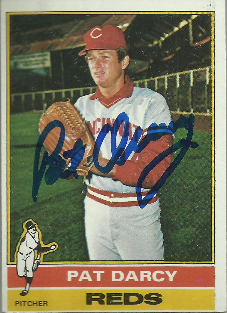 Cincinnati Reds Baseball Card Collector: TTM: Pat Darcy