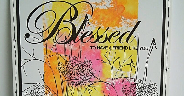 karenzkardz: Blessed...Word stamp set