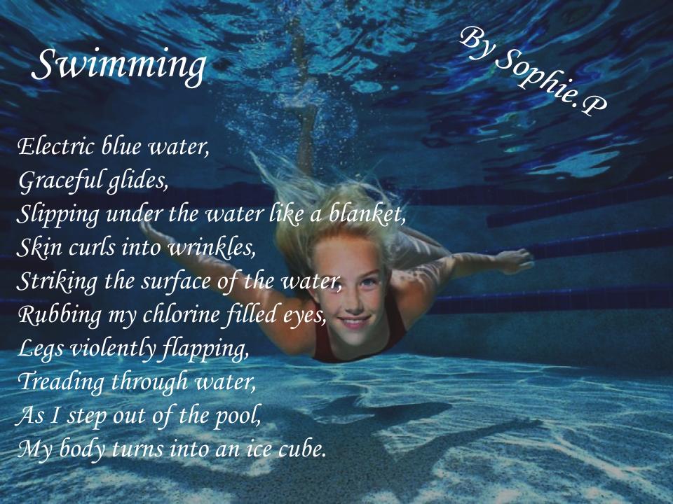 Makarewa School Room One: Swimming Poems