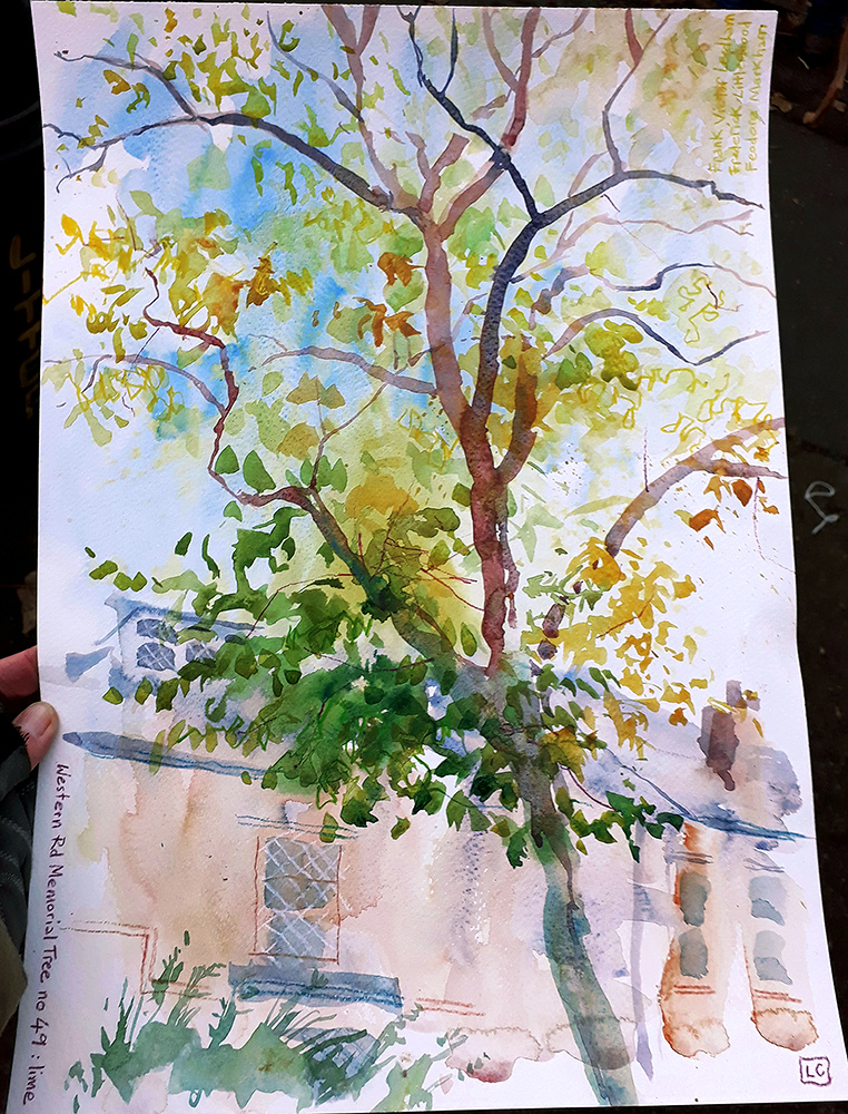 An Artist's Life For Me!: 24 Hour Urban Sketching to SaveTrees