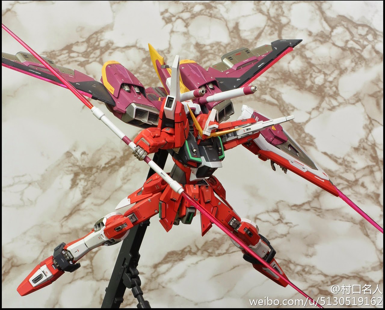 Custom Build: MG 1/100 Infinite Justice Gundam "Improved"