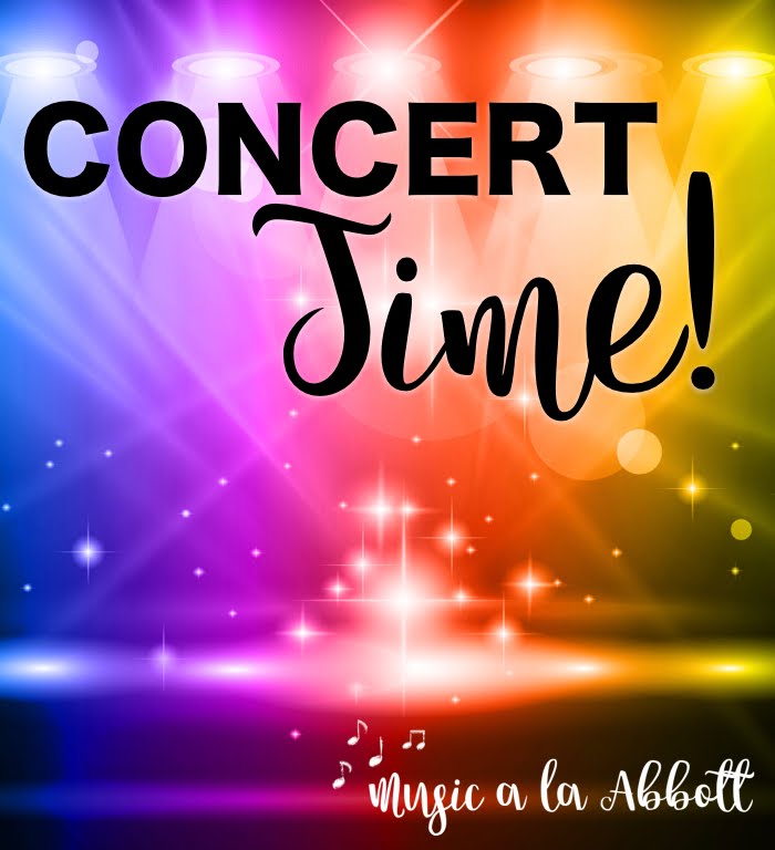 Concerts... because it was fun - Music a la Abbott - Amy Abbott ...