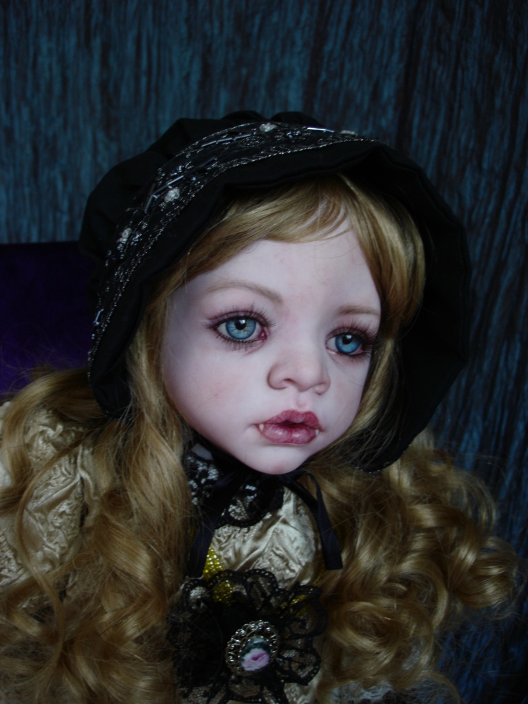 Anya's Originals Reborns and OOAK Art Dolls: Gothic Vampire girl ...
