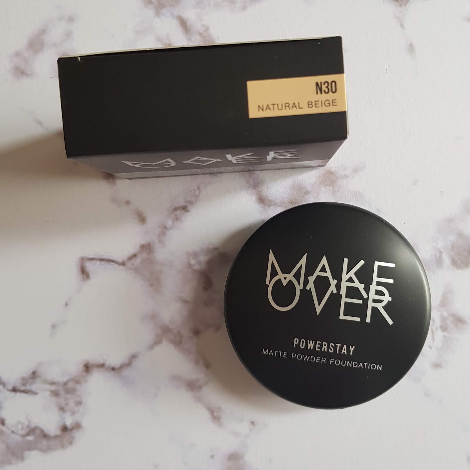 REVIEW : MAKE OVER Powerstay Matte Powder Foundation