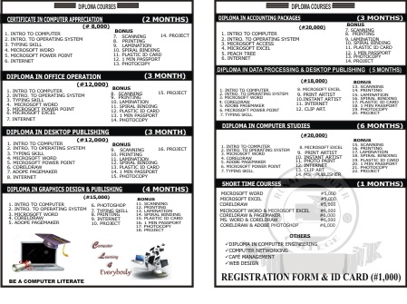 (PROSPECTUS) ~ RUNAT COMPUTER COLLEGE