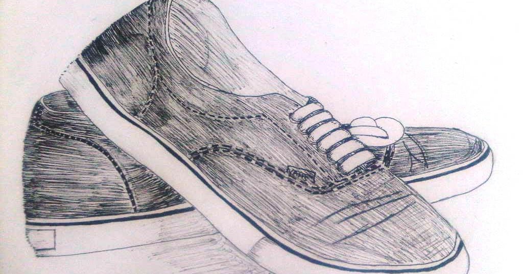 Contoh Gambar Alam Benda Teknik Arsir