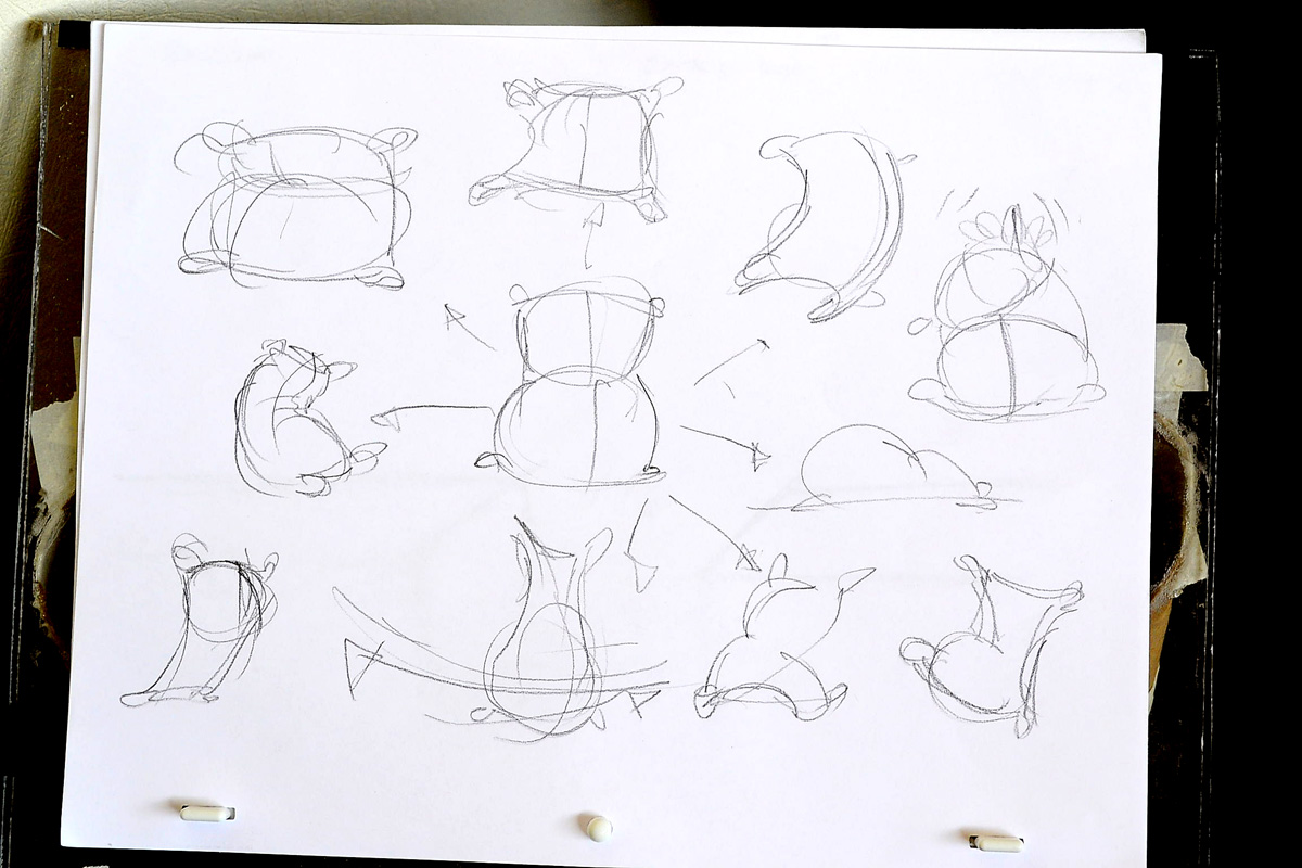 Animated Skycat: Flour Sack. Animation