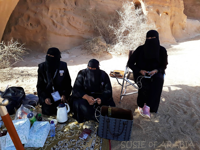 Jeddah Daily Photo: Women Working in Al Ula, Saudi Arabia