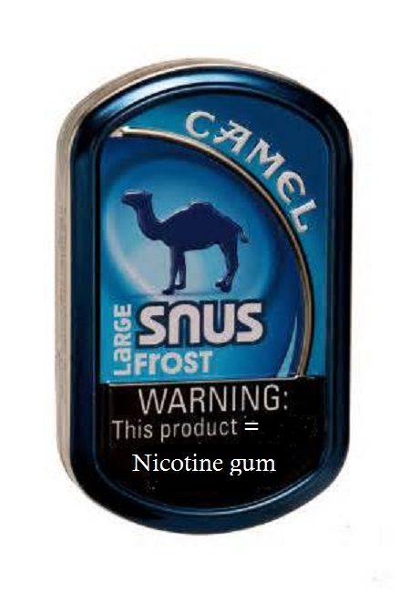 Tobacco Truth: For Smoking Cessation, Camel Snus = Nicotine Gum
