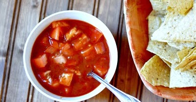 The Savvy Kitchen: 2-Minute Chunky Salsa