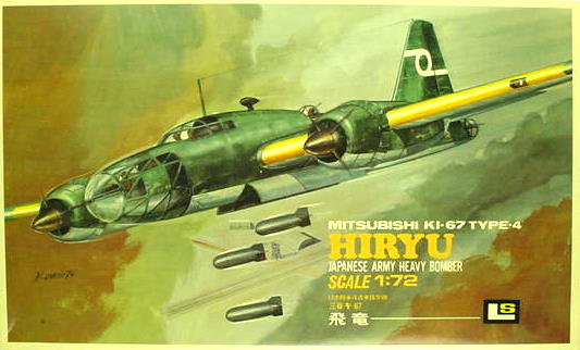 Happyscale-Modellbau: Mitsubishi Ki-67 Hiryu - LS models 1/72