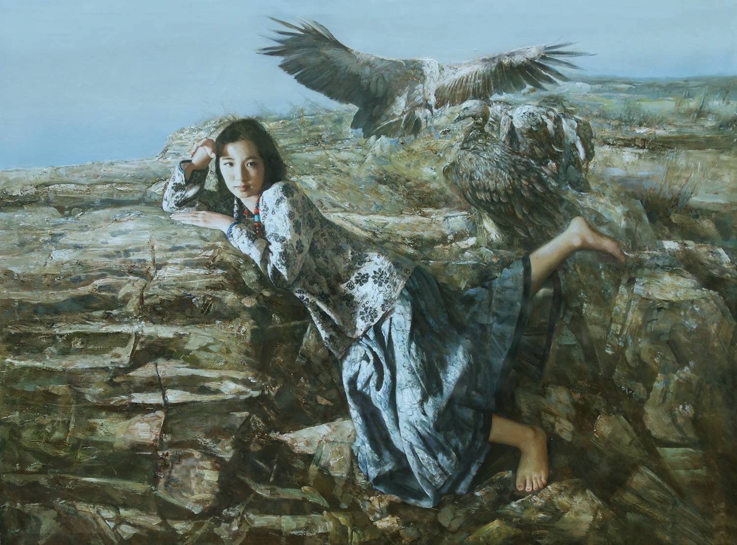 Di Li-Feng ( 邸立丰),1958 | Figurative painter | Tutt'Art@ | Pittura ...