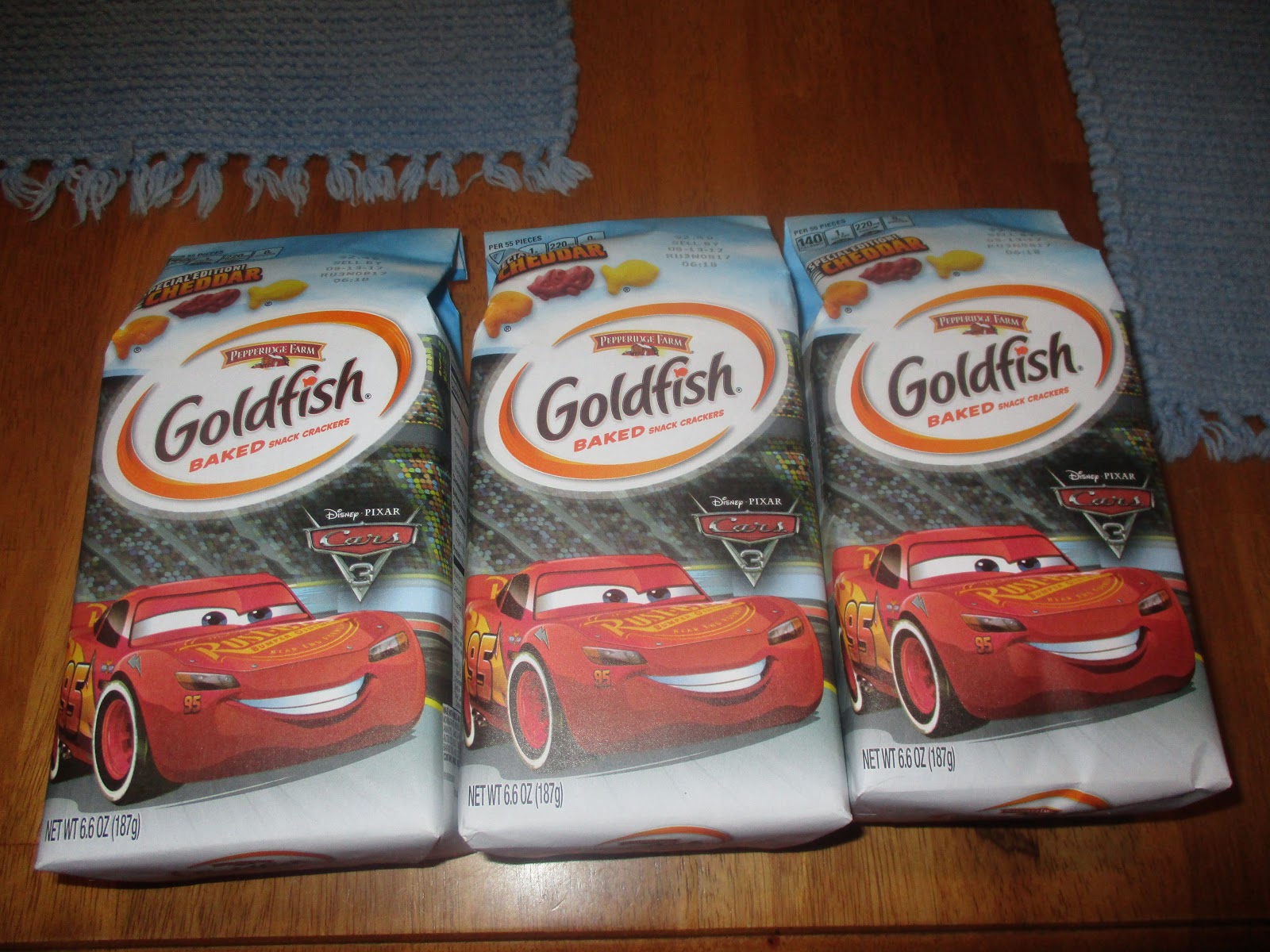 Missy's Product Reviews : Pepperidge Farm Goldfish Cars 3 Special Edition