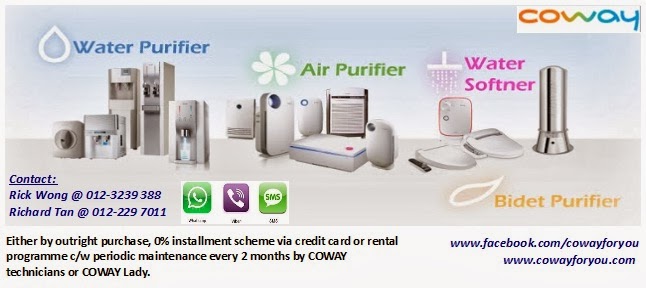 Coway Selangor and KL: COWAY water purifier model: METRO - larger ...