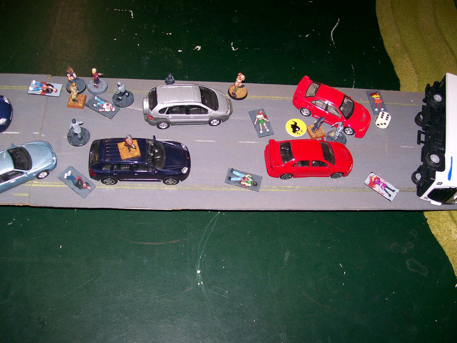 ANYTHING BUT A ONE!: AAR Zombie Bridge Game.