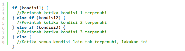 Fungsi if else pada C#