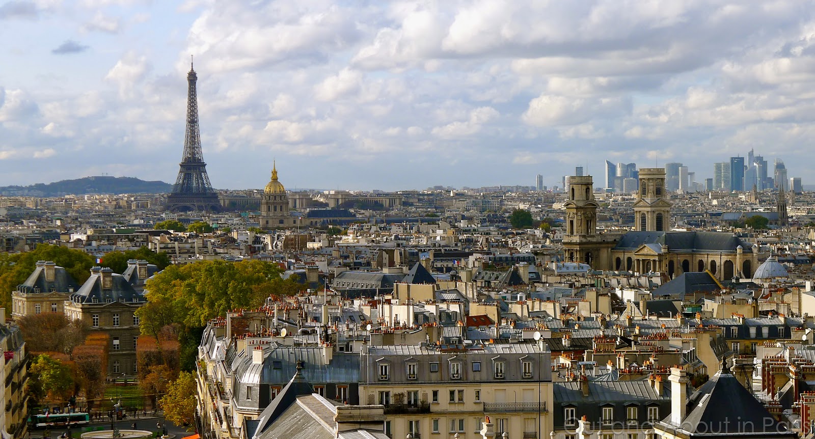 Good news and bad news - Pantheon offers the best views of Paris