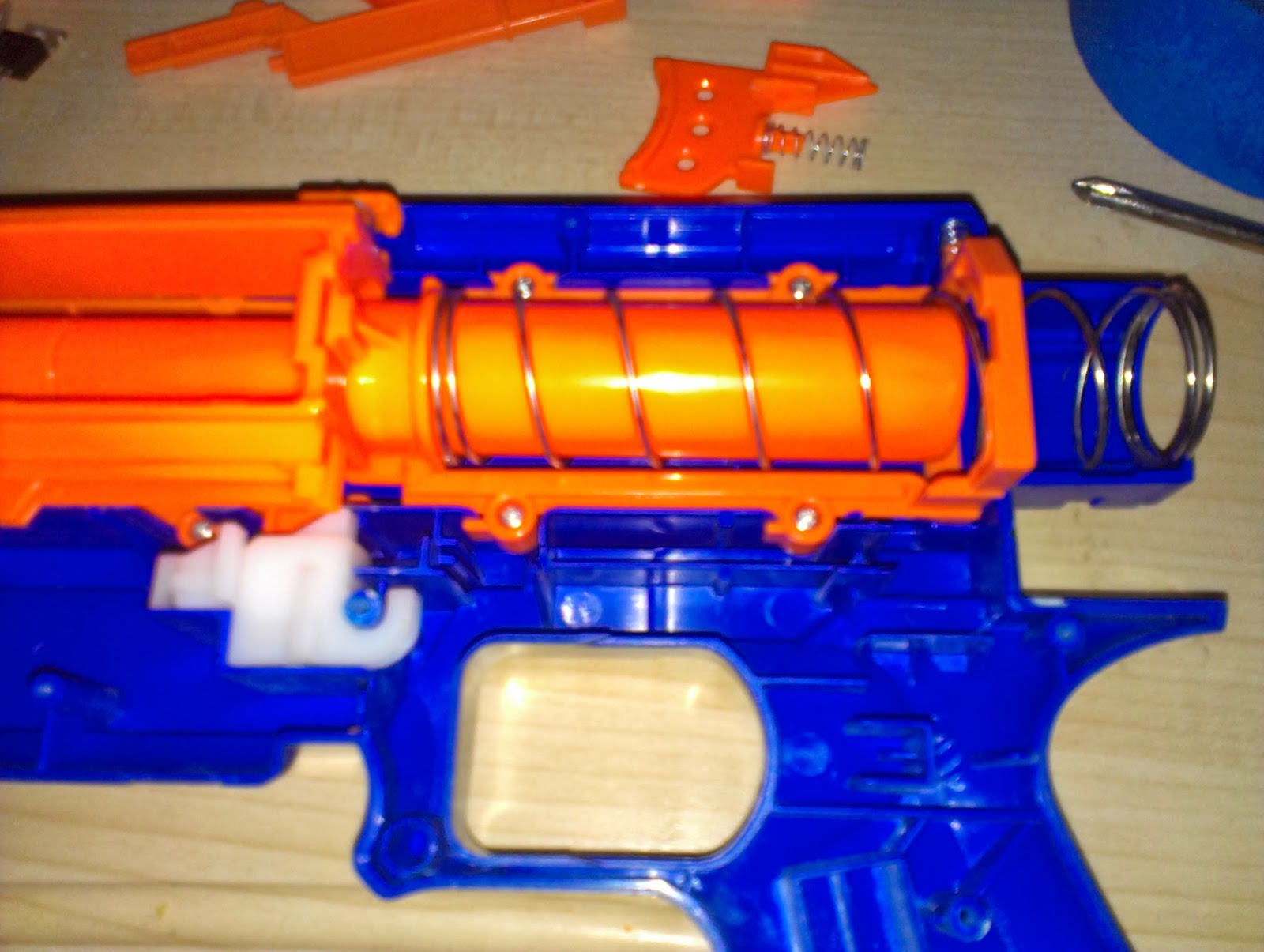 Digitalduino: How To Mod a NERF Raider CS-35