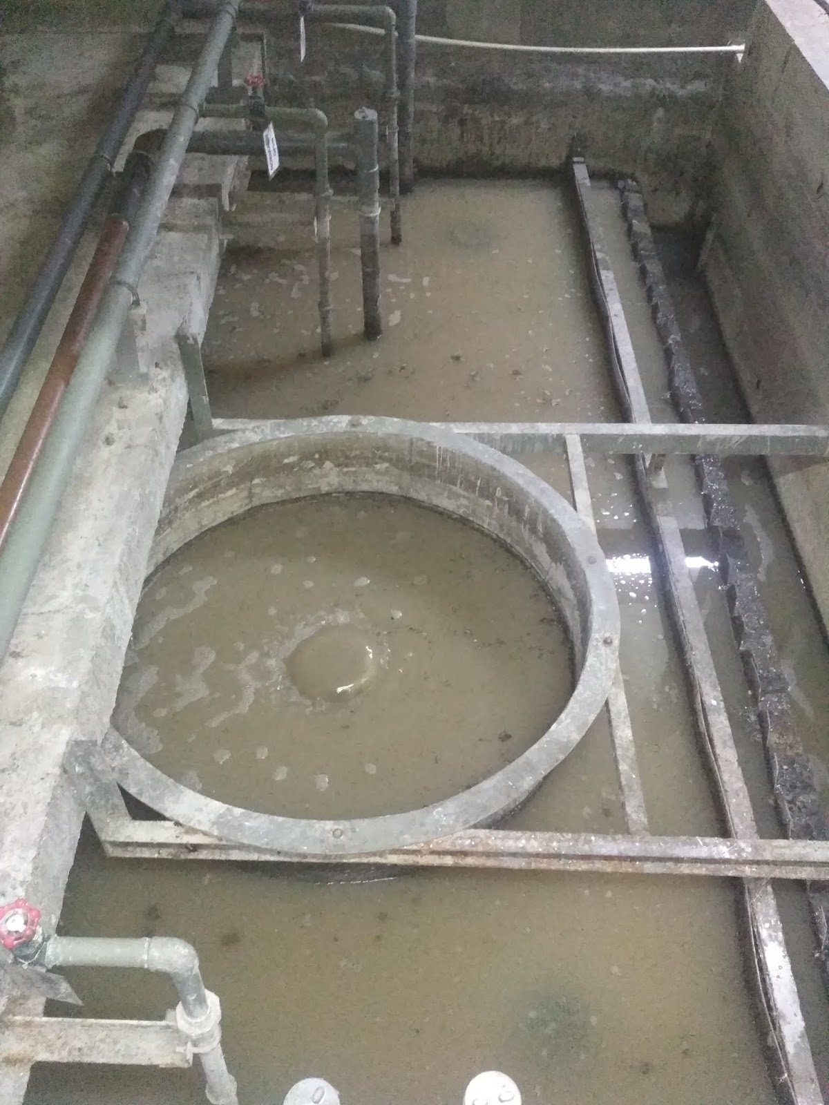 Sistem STP ( pengolahan air kotor/limbah di gedung )