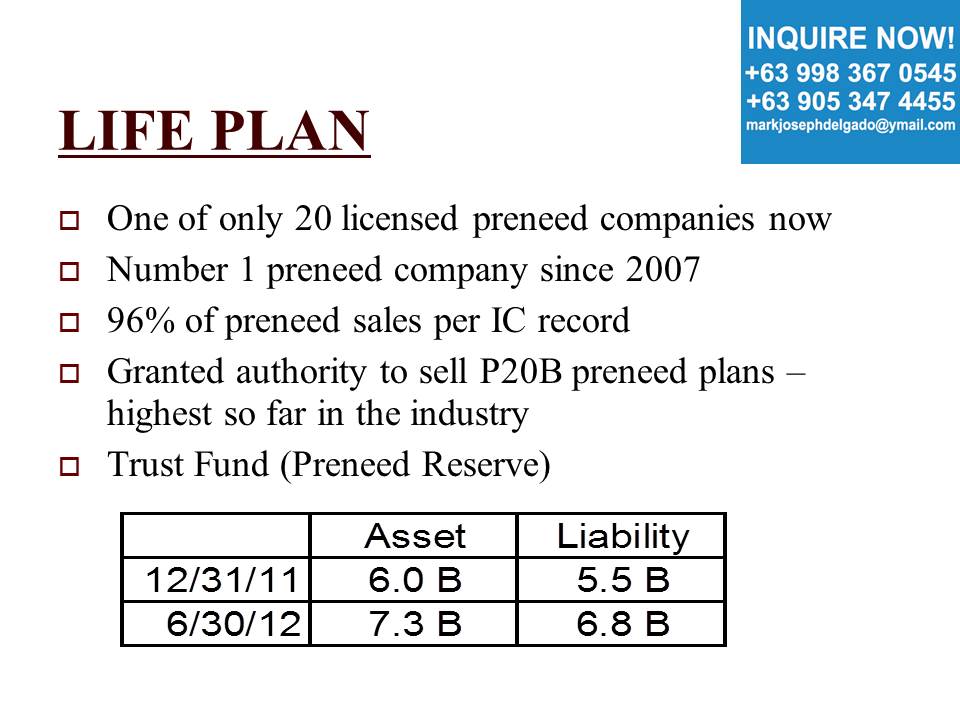 St. Peter Life Plan: St. Peter Life Plan Product Presentation