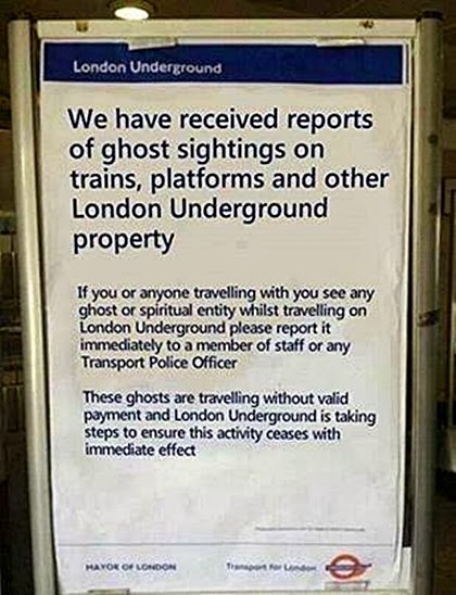 67 Not Out: Ghosts And Spiritual Entities Must Now Pay To Use London ...