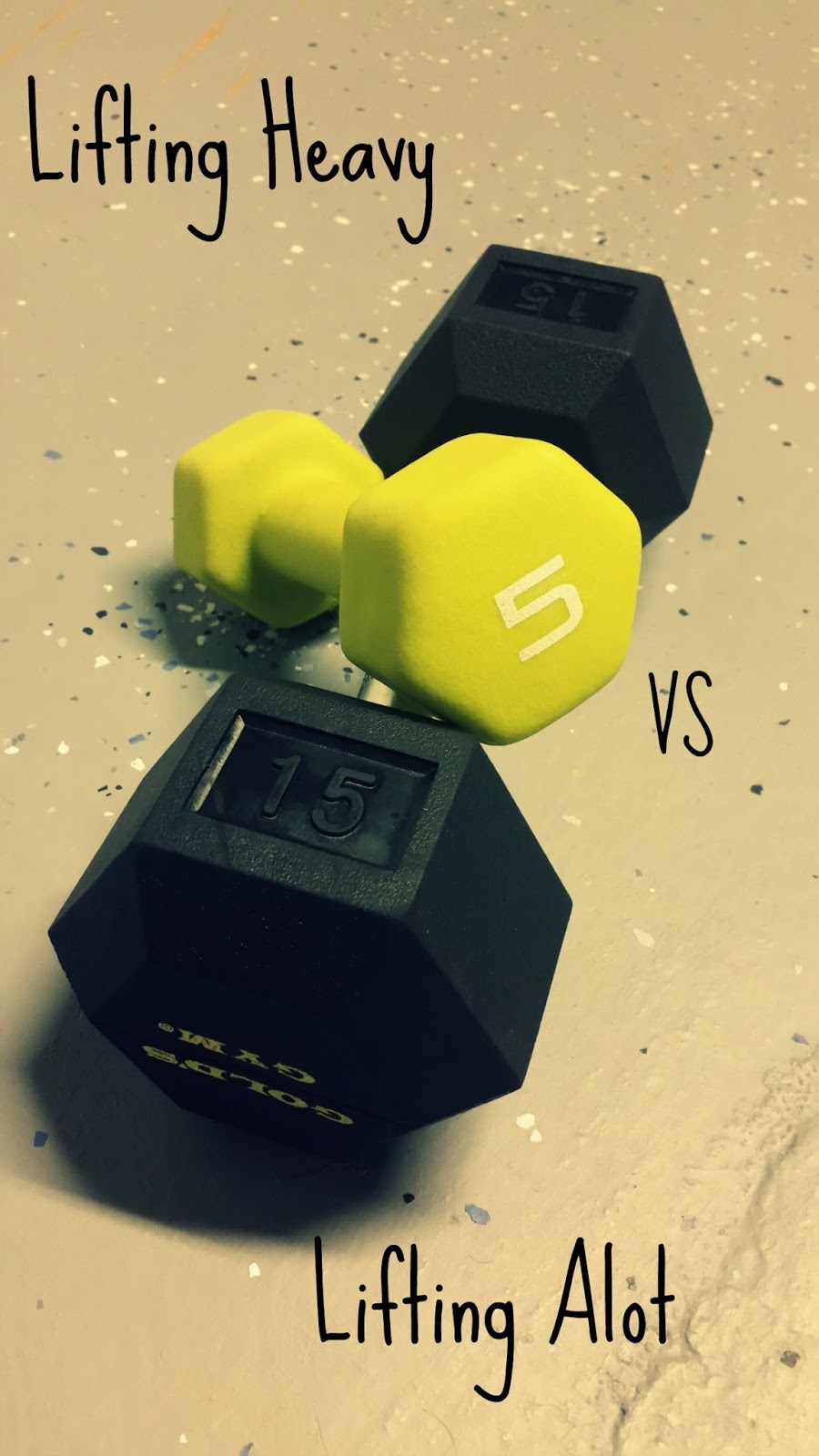 Lifting with Lisa: Lifting Heavy VS Lifting Alot