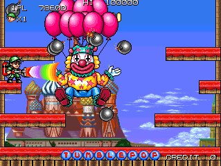 The Videogames Museum: TUMBLEPOP (ARCADE)