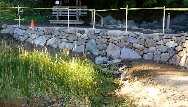 Alt. Build Blog: Tips On Building A Drystack Stone Wall