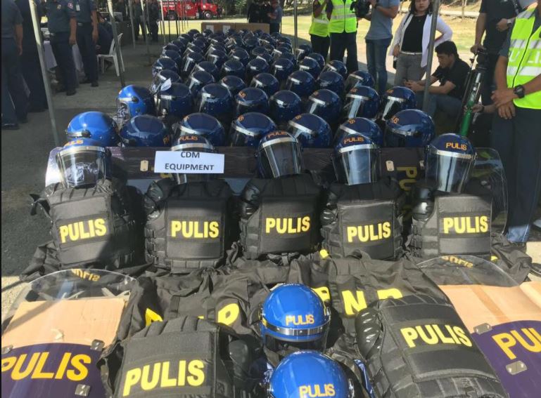 PNP receives new vehicles and high-end equipment